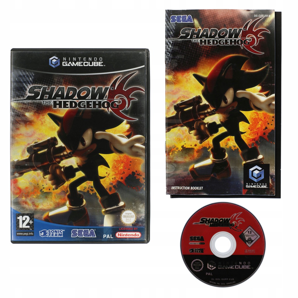 Shadow the Hedgehog | GameCube | UNIKAT | PAL - 12683706854 - oficjalne ...