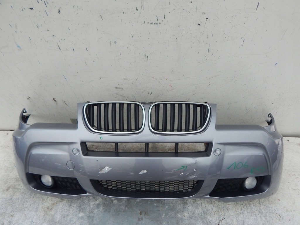 BMW X3 E83 PDC M PAKIET ZDERZAK PRZÓD PRZEDNI - 9005873839 - oficjalne archiwum Allegro