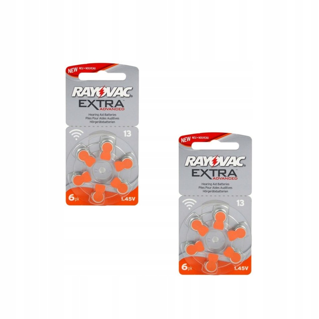 baterie 13 Rayovac PR13 PR48 12 szt aparat słuch - 10524413693 - oficjalne archiwum Allegro