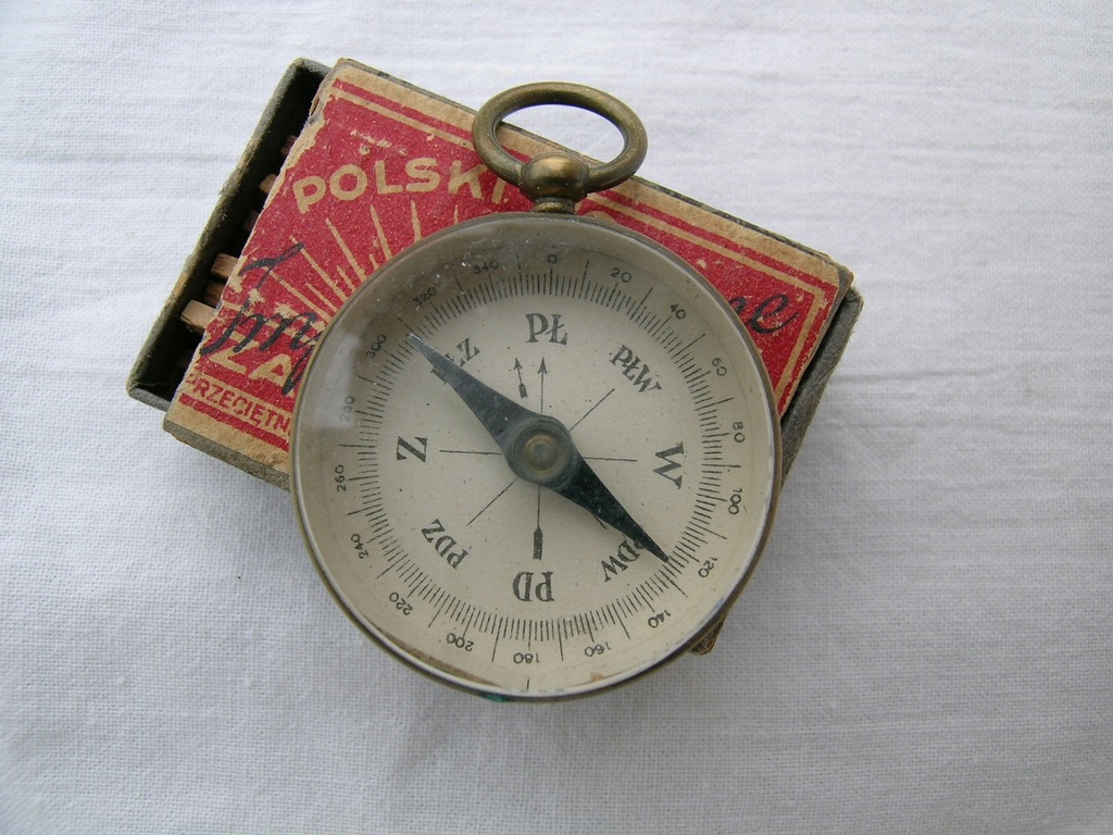 POLSKI KOMPAS, MAŁY , Z OFICERSKIEJ RAPORTÓWKI - 11809821984 ...