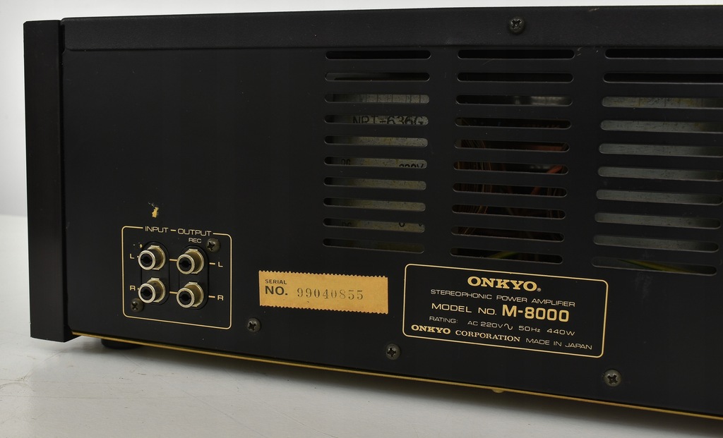 Onkyo M-8000 Wysokiej klasy końcówka mocy stereo - 8691173512 ...