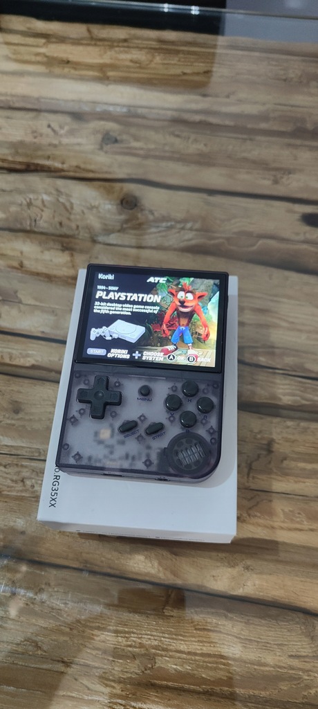 KONSOLA DO GIER EMU ANBERNIC RG35XX 64GB GARLIC OS KORIKI OS ...