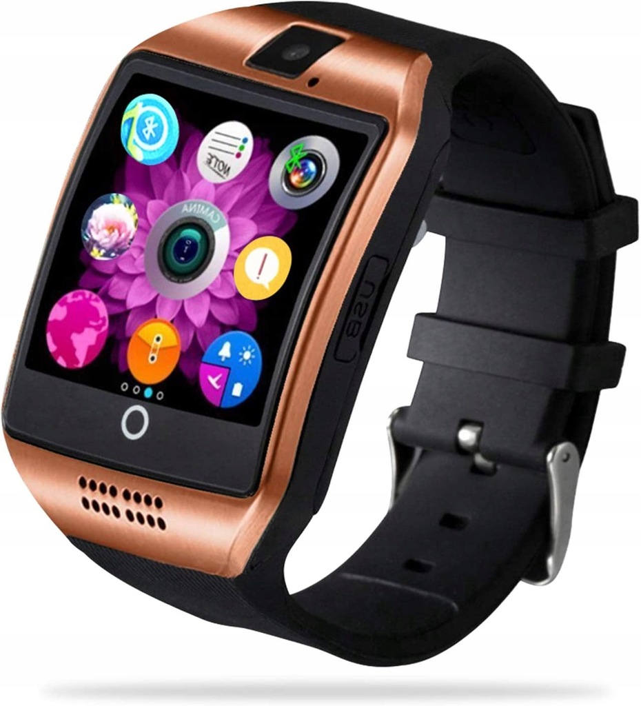 SMARTWATCH BLUETOOTH APARAT KARTA SIM SN06 GOLDEN - 12681603915 ...