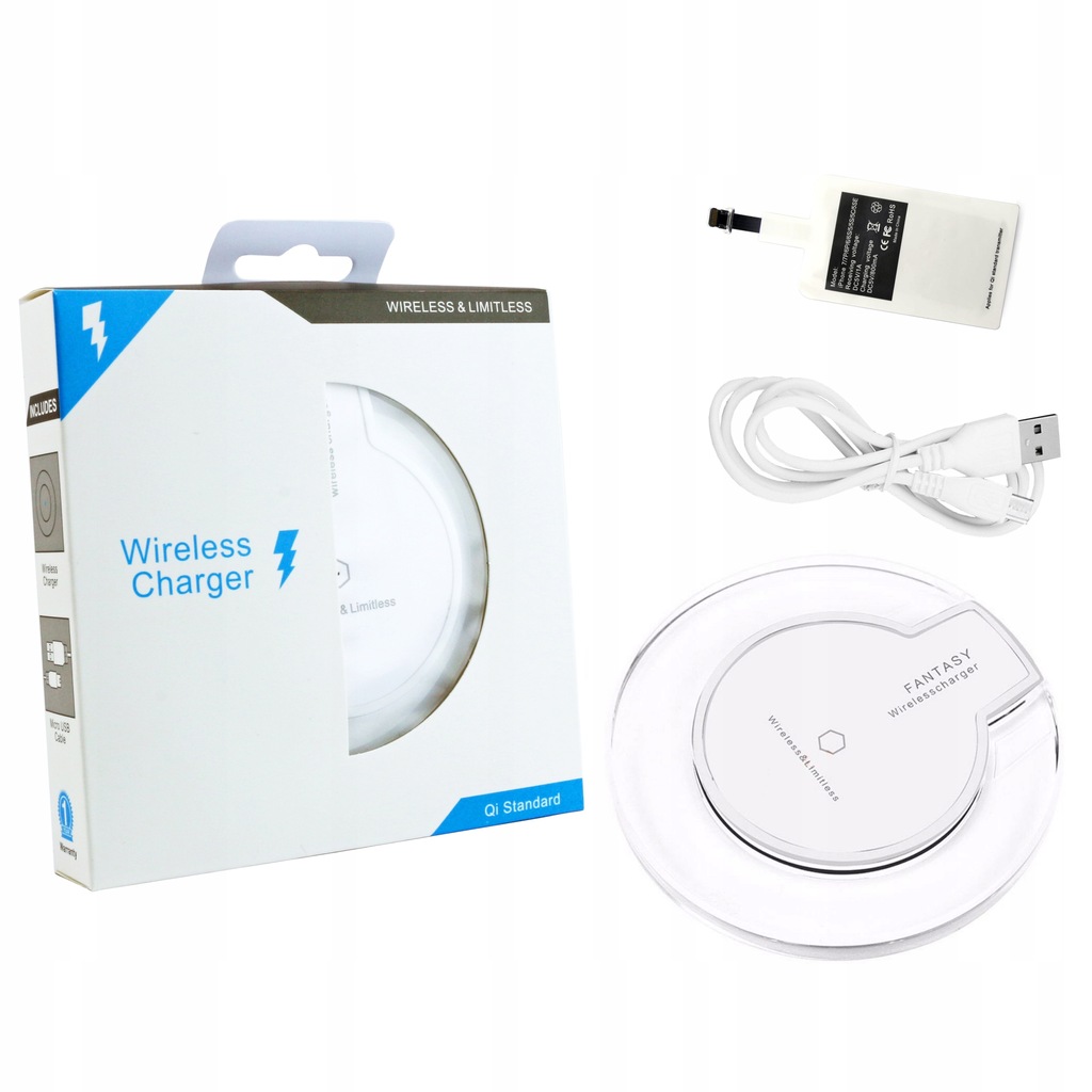 Ładowarka Indukcyjna + Adapter do iPhone 6s / 6s+ - 8063505066 ...