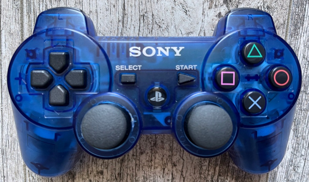 ORYGINALNY Dualshock 3 Ps3 Pad CRYSTAL BLUE - 12462521197 - oficjalne ...