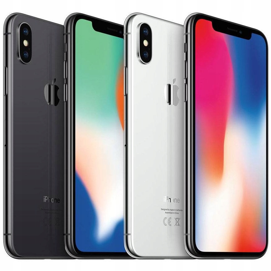 APPLE IPHONE X 64GB BLACK/KOLORY + SZKŁO GRATIS PL - 8608862458 ...