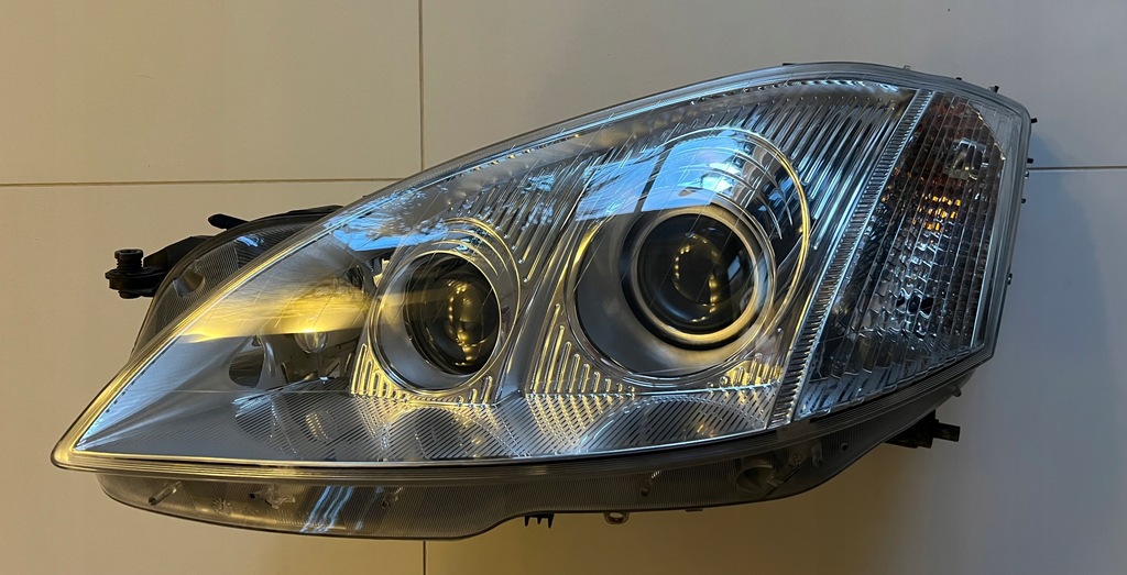 MERCEDES S KLASA W 221 W221 BI XENON SKRĘTNY NIGHT VISION A2218207561 ...