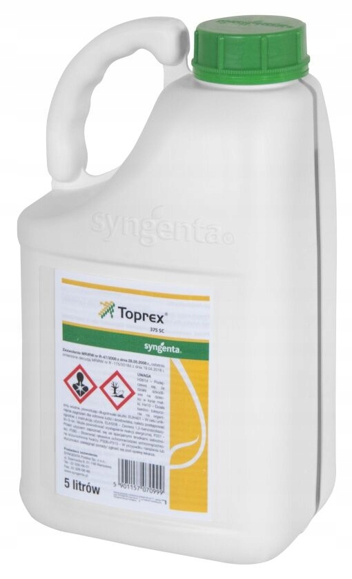 TOPREX 375SC 5l regulator wzrostu rzepaku fungicyd - 12602072292 ...