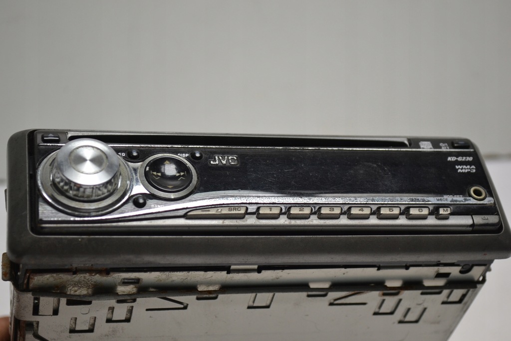 Radioodtwarzacz Radio CD AUX JVC KD-G230 - 13093954916 - oficjalne archiwum Allegro