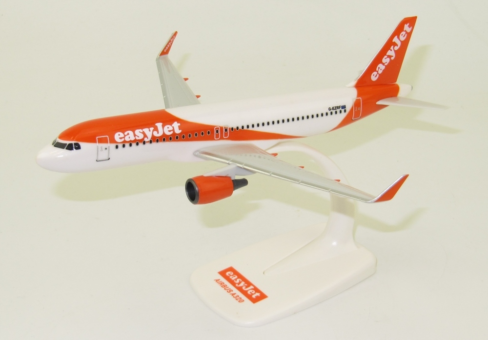 Model samolotu Airbus A320 Easyjet 1:200 NOWOŚĆ - 7619246131 ...