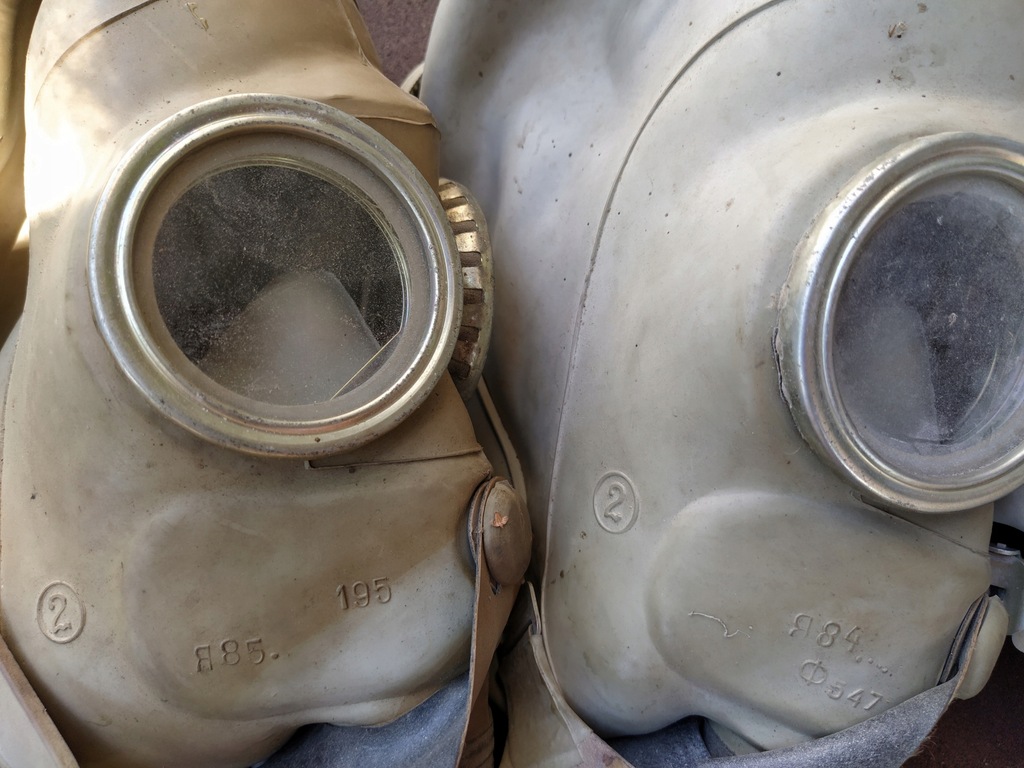 RADZIECKA MASKA PRZECIWGAZOWA SŁOŃ IP-5 IZOLACYJNA - 10919015339 - oficjalne archiwum Allegro