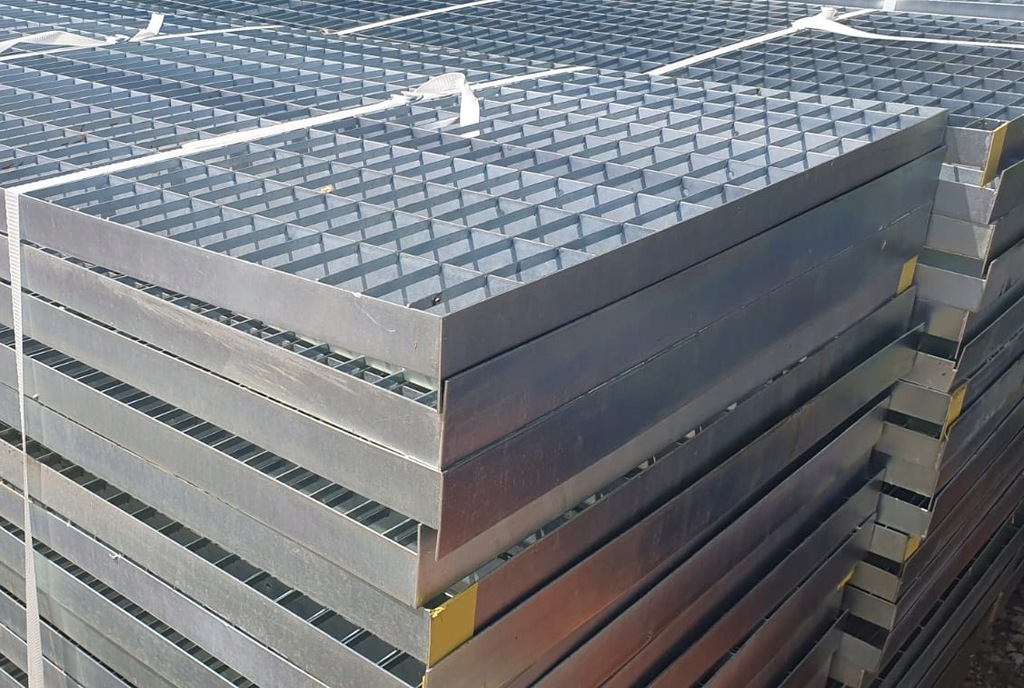 Kraty pomostowe WEMA, krata 111x89cm, podest - 13736324859 - oficjalne ...