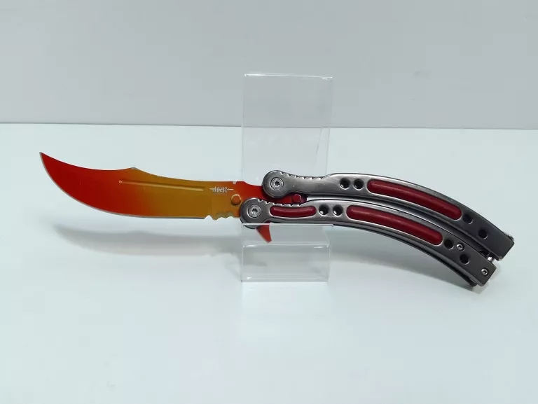 NÓŻ CS:GO MOTYLKOWY MOTYLEK OSTRY BOWIE FADE - 12239914613 - oficjalne ...