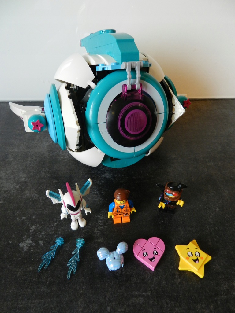 LEGO MOVIE 70830 Gwiezdny statek Słodkiej Zadymy - 11240825067 ...