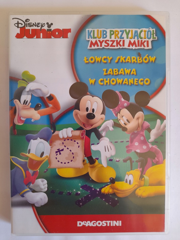Klub Przyjaciół Myszki Miki ŁOWCY SKARBÓW DVD - 12516571267 - oficjalne archiwum Allegro