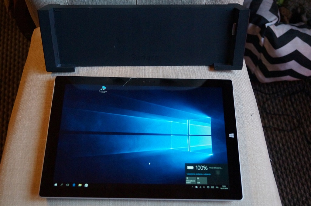 MICROSOFT SURFACE 3 PRO 1631 4/128 GB + DOCKING STATION 1664 - 15005282887 - oficjalne archiwum ...