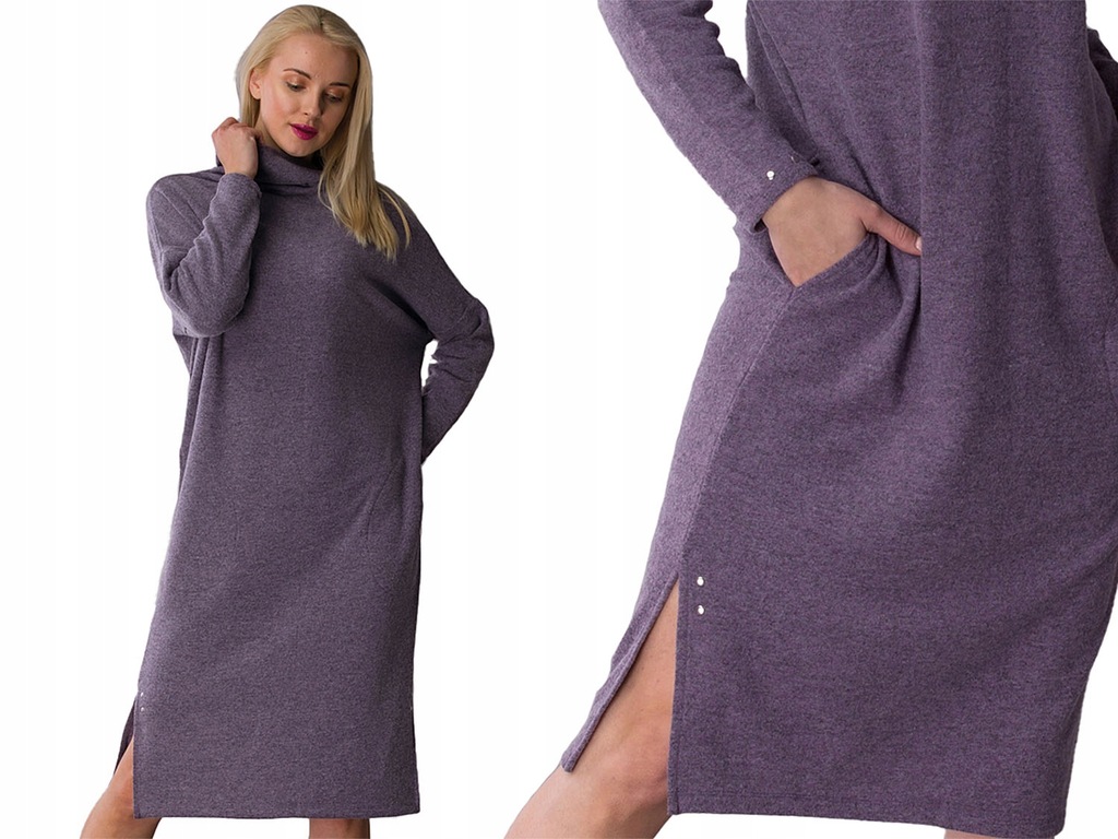 Key SWETERKOWA LUŹNA SUKIENKA HOMEWEAR LHD 202 - 11361088025 ...