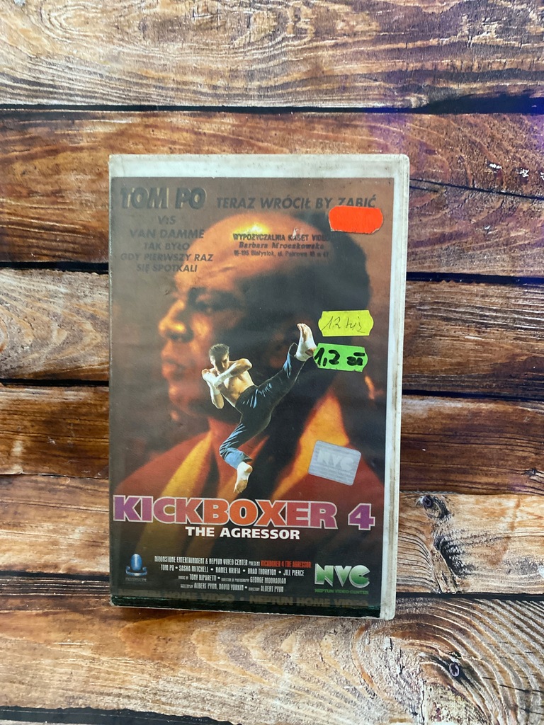 Kickboxer 4 VHS - 12477362138 - oficjalne archiwum Allegro