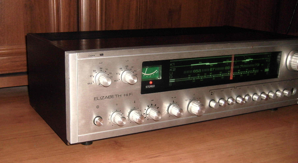 Amplituner Unitra Elizabeth DSH102 2.0 srebrny - 15047754093 ...