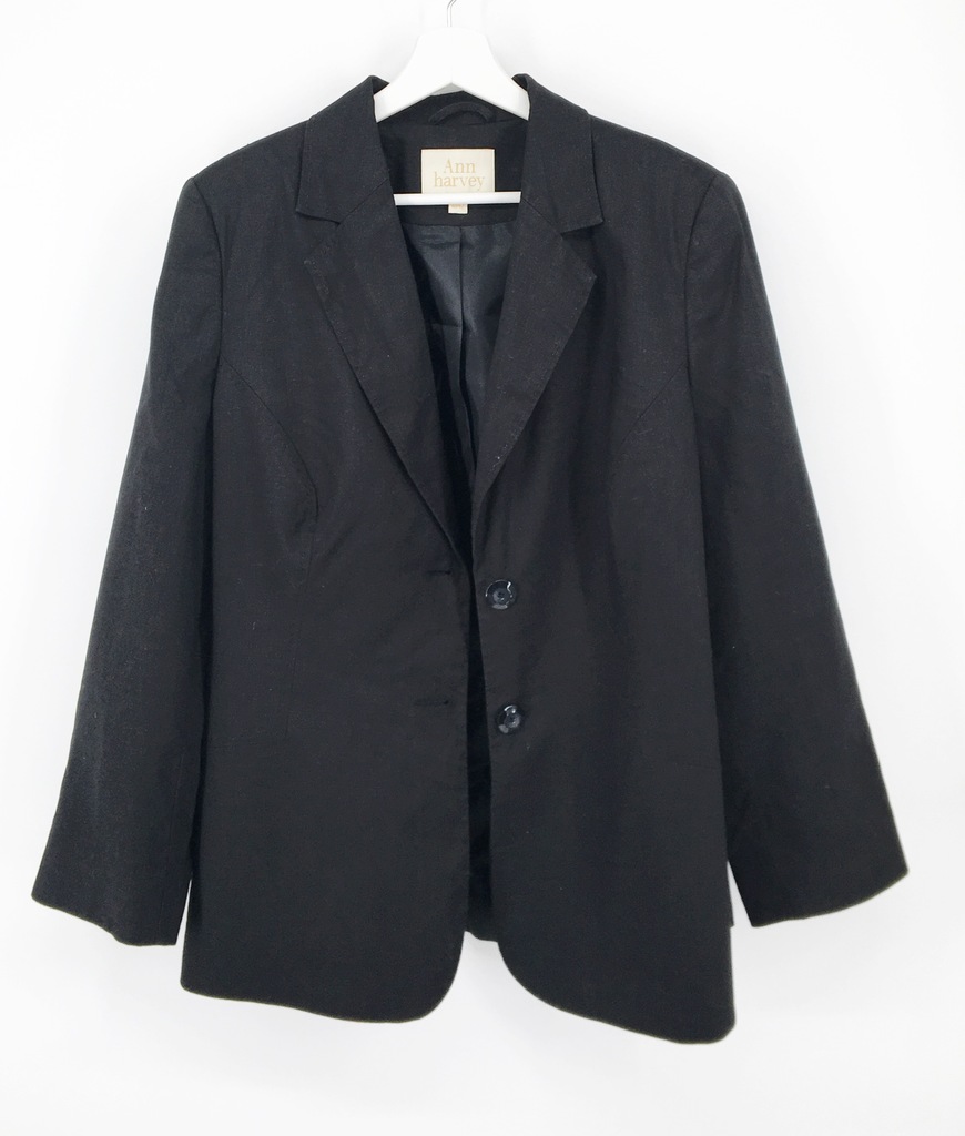 ANN HARVEY marynarka LEN 42/44 - 14171700146 - oficjalne archiwum Allegro