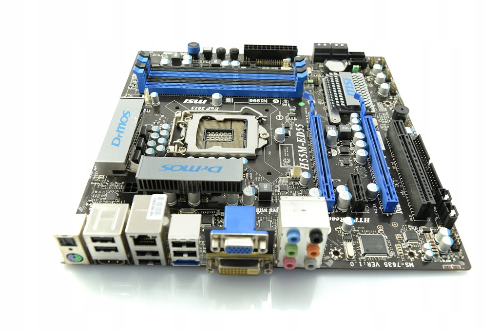 Płyta główna MSI H55M-ED55 VER:1.0 s.1156 - 12013007860 - oficjalne ...