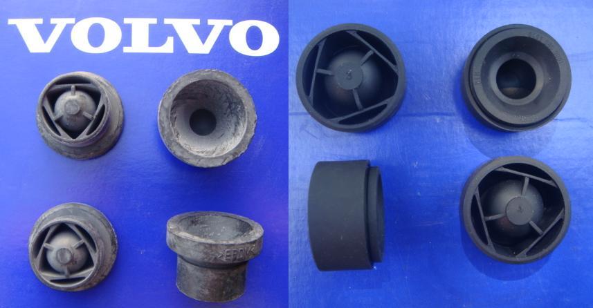 VOLVO NOWA SPINKA GUMA GUMY OSŁONY POKRYWY SILNIKA - 7617366347 ...