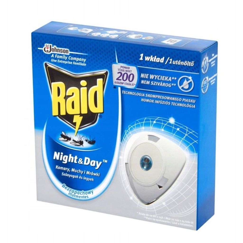 WKŁAD RAID DAY NIGHT MUCHY KOMARY ZAPAS 200H - 12142780557 - oficjalne ... WKŁAD RAID DAY NIGHT MUCHY KOMARY ZAPAS 200H - 12142780557 - oficjalne ...