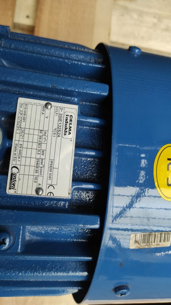 Silnik Celma Indukta 3SIE132S2A 5,5kW / 2940 obr. - 13027914299 - oficjalne archiwum Allegro