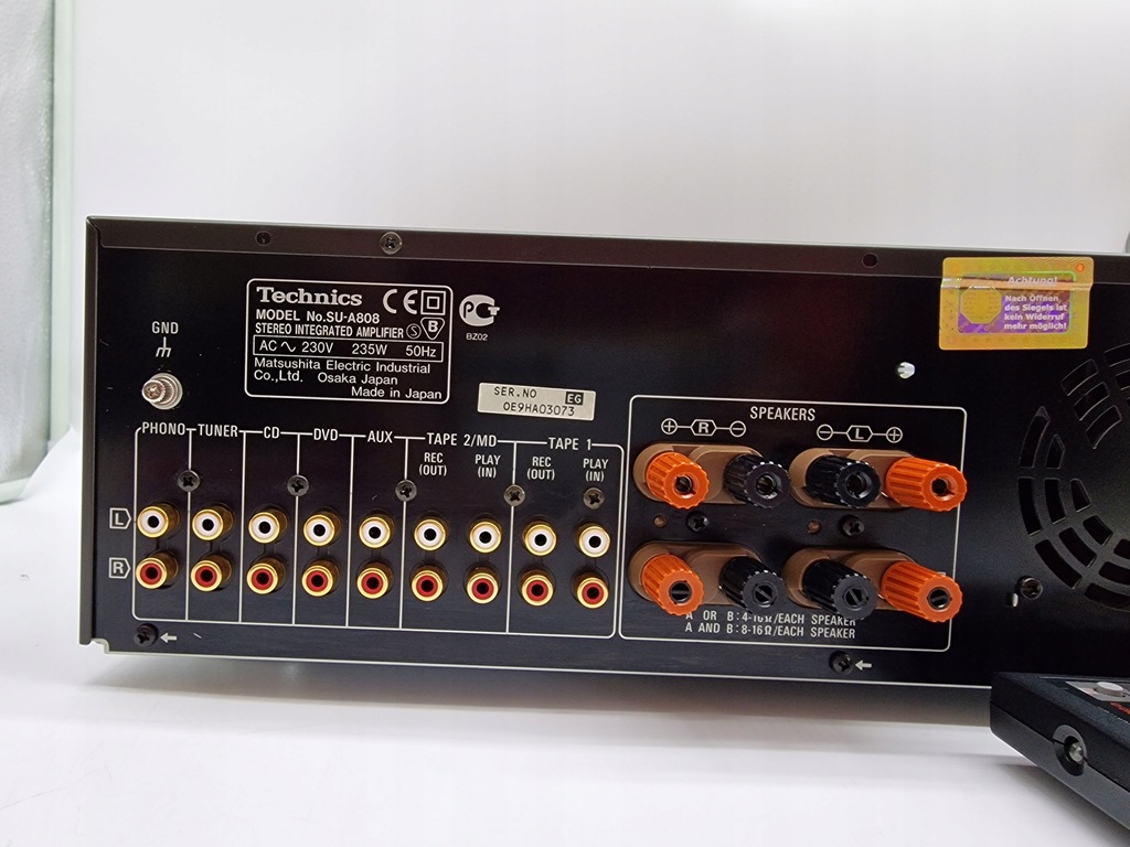Wzmacniacz Technics SU-A808 VGCA TOPOWY SUPER STAN - 12615489642 ...