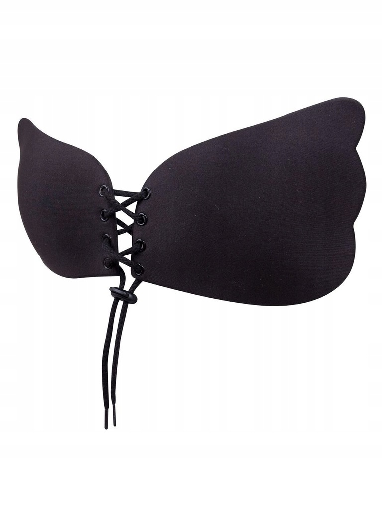 Biustonosz Stanik samonośny Czarny Push UP Żel D - 12016031316 ...