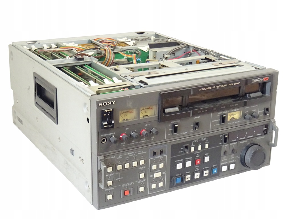 Magnetowid Betacam Sony PVW-2800P - 13736255403 - oficjalne archiwum Allegro