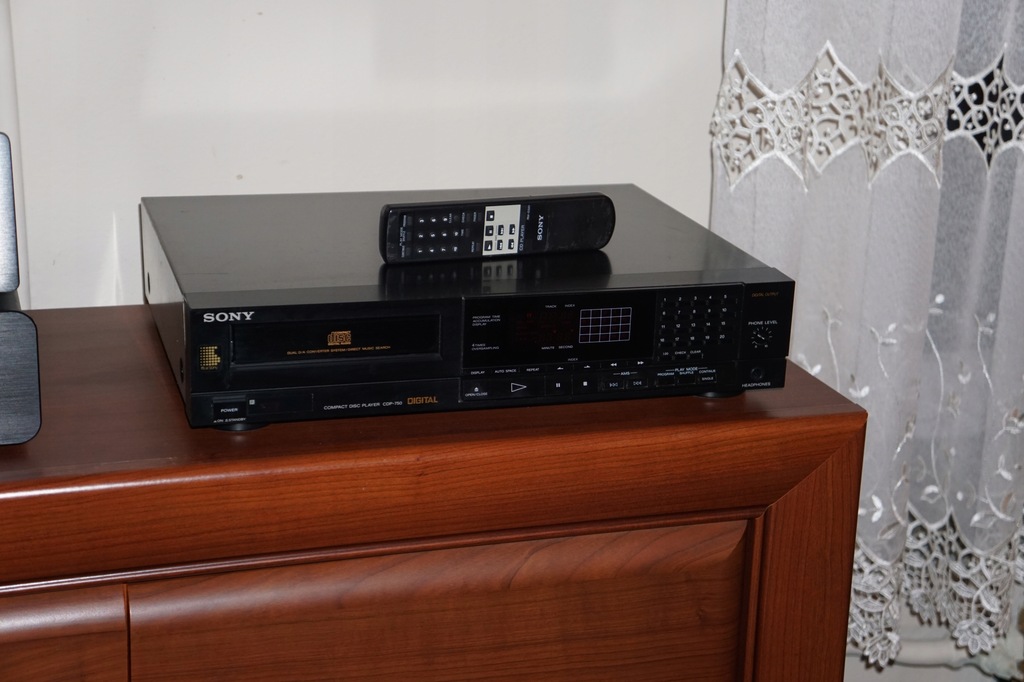 SONY CDP-750 + PILOT / kultowy TDA1541 - 12966955798 - oficjalne ...