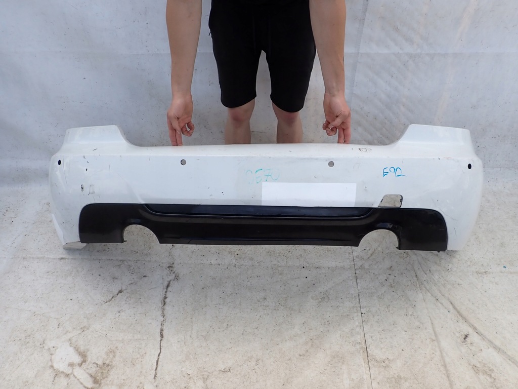 BMW 3 E92 COUPE M-PAKIET 06-13 ZDERZAK TYŁ PDC - 14022086153 - oficjalne archiwum Allegro