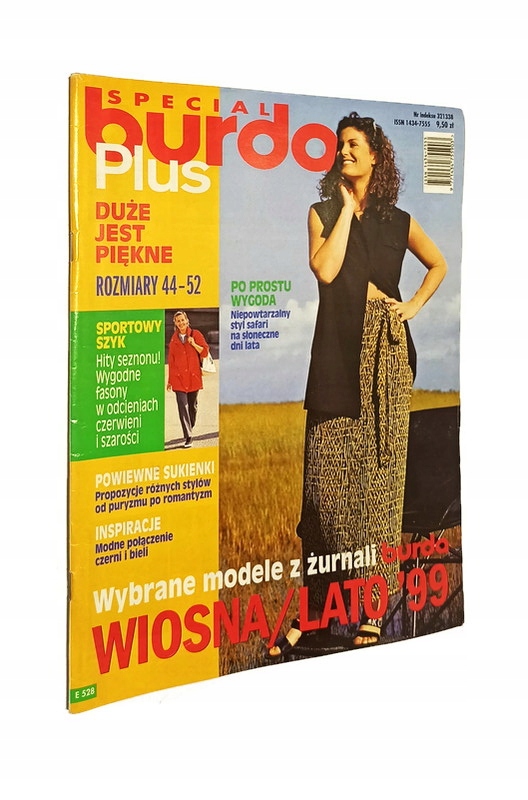 BURDA SPECIAL PLUS DUŻE JEST PIĘKNE 99 + WYKROJE - 13333523433 - oficjalne archiwum Allegro