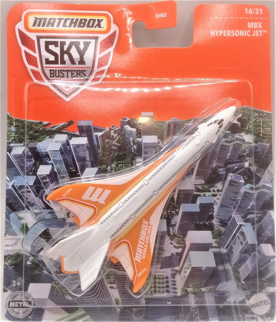 Matchbox SKY BUSTERS MBX Hypersonic Jet 16/31 - 12331725515 - oficjalne ...