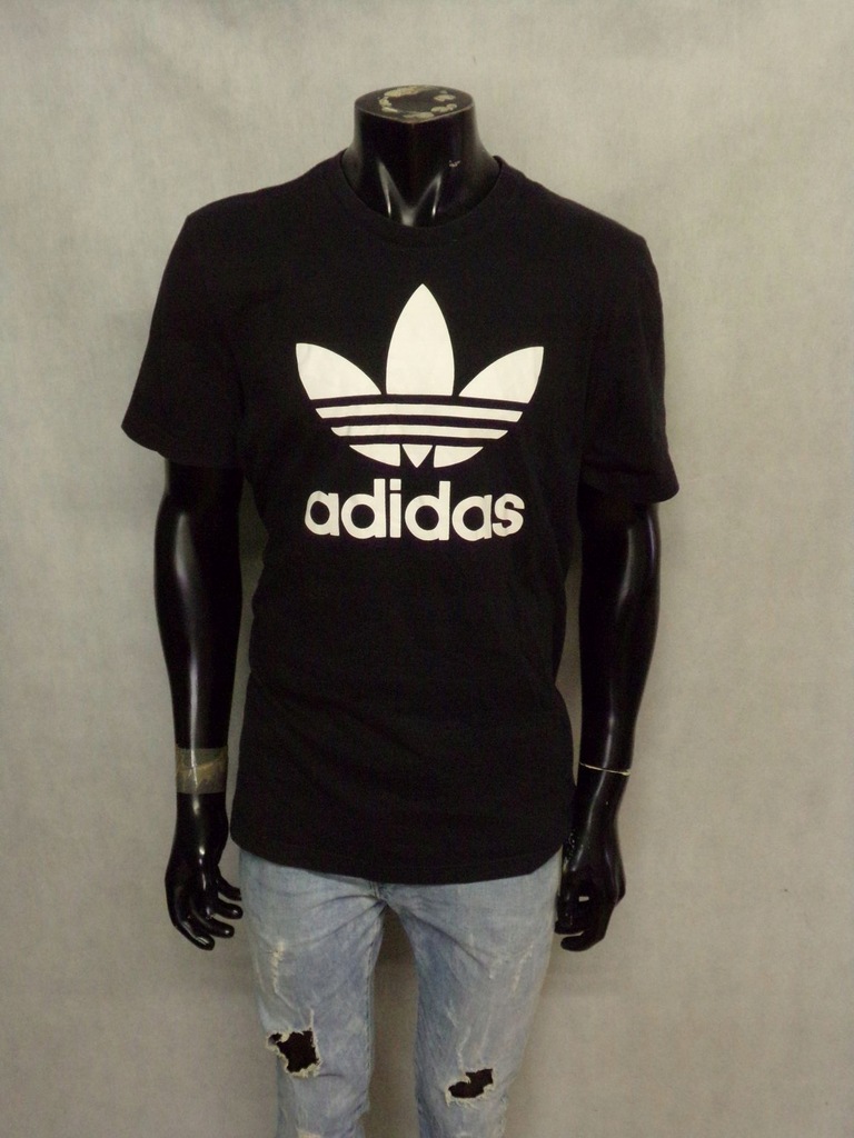 ADIDAS ORIGINALS KOSZULKA MESKA CZARNA T-SHIRT - 13857077376 ...