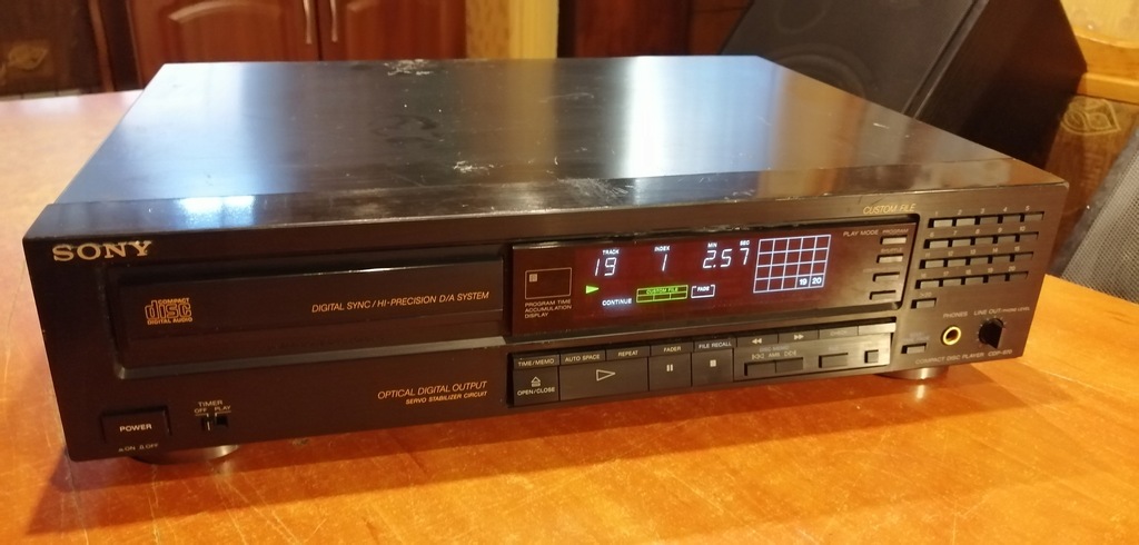 Odtwarzacz cd ,,SONY CDP-970,, - 8658415315 - oficjalne archiwum Allegro