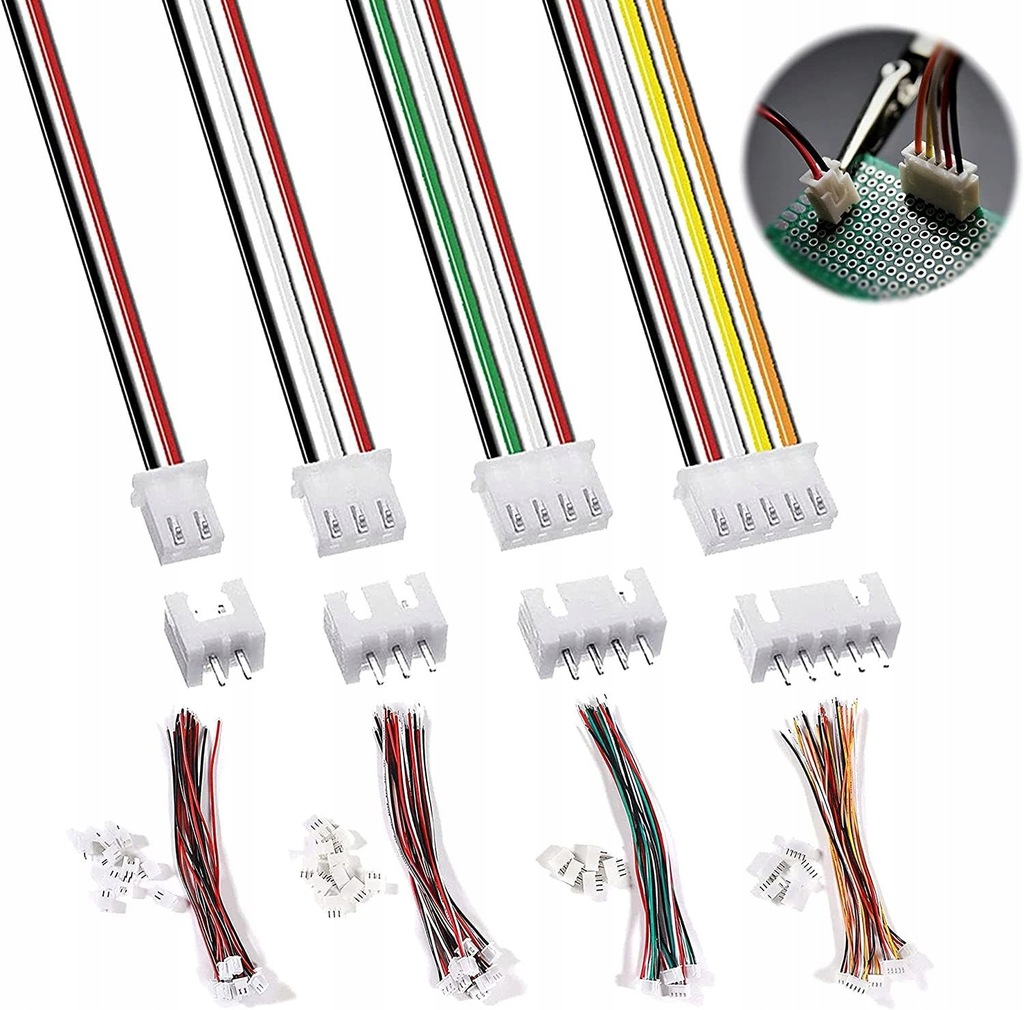 Zestaw wtyków i gniazd JST r2mm 100 szt. - 12767065500 - oficjalne ...