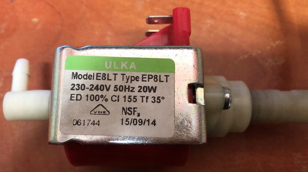 Купить Насос ULKA EP8LT 20W 230 пылесос Zelmer: отзывы, фото и ...