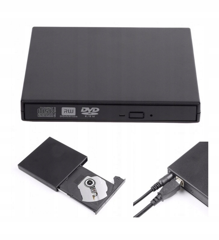 Odtwarzacz DVD/CD USB Nagrywarka Napęd Zewnętrzny - 13112490161 ...