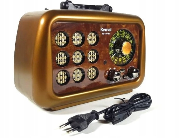RADIO retro klasyczne KEMAI MD-1901BT nowoczesne - 9866110324 - oficjalne archiwum Allegro
