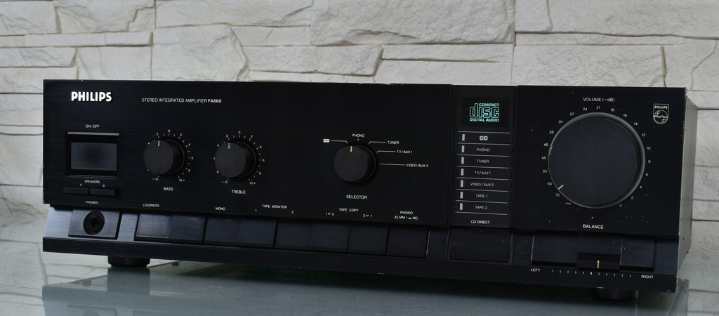 PHILIPS FA 860 Stereo Integrated Amplifier - 11373085700 - oficjalne ...