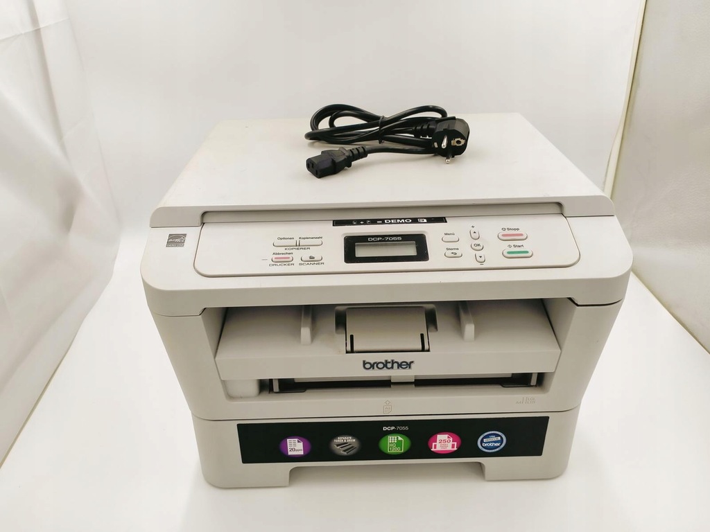 Drukarka laserowa Brother DCP-7055 (opis!!!) - 12445021808 - oficjalne ...