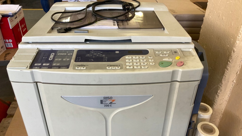 RISO EZ 200E A4 - powielacz cyfrowy - 13674195962 - oficjalne archiwum ...