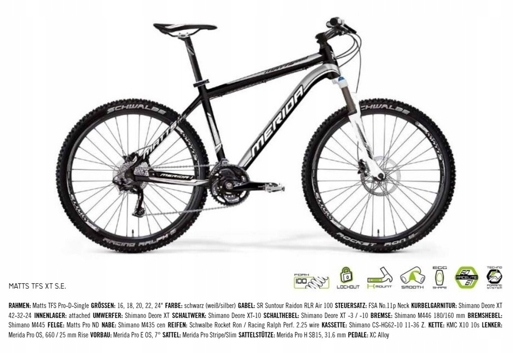 Nowy MTB MERIDA Matts TFS XT EDITION Disc - 20'' - 10889602075 ...