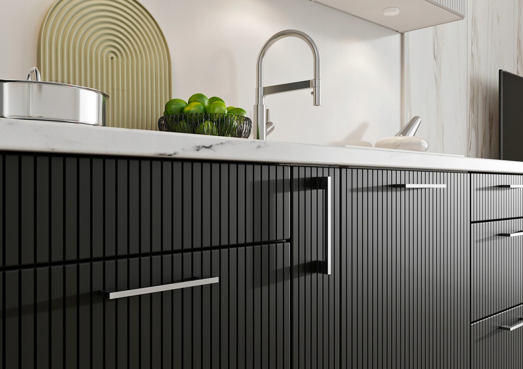 Meble kuchenne - fronty MDF ryfla kolory - 12274296296 - oficjalne ...