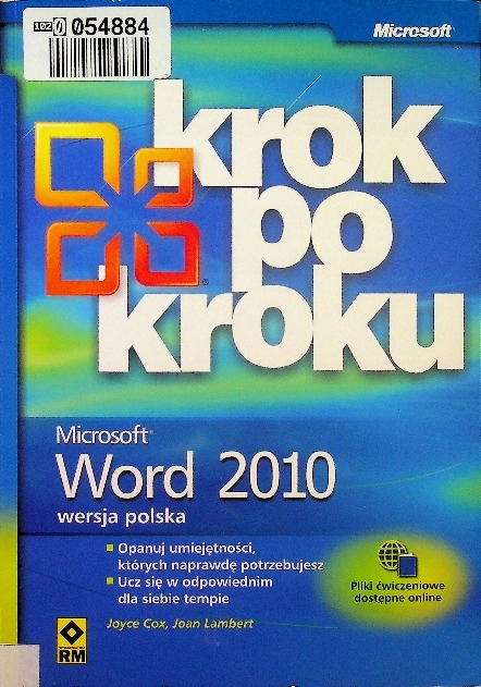 Microsoft Word 2010 krok po kroku - 13669679951 - oficjalne archiwum ...