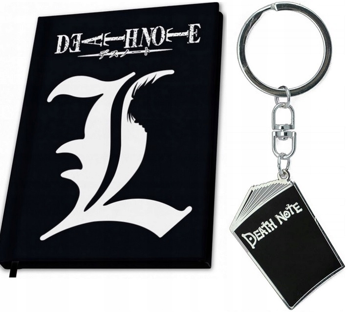 dEATH nOTE Notes A5 Notatnik Śmierci + Brelok 3D - 13432698607 ...
