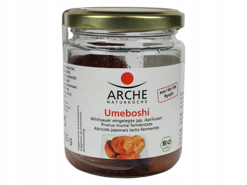 Umeboshi, Śliwki Japońskie Kiszone BIO 125 g Arche - 12397406403 ...