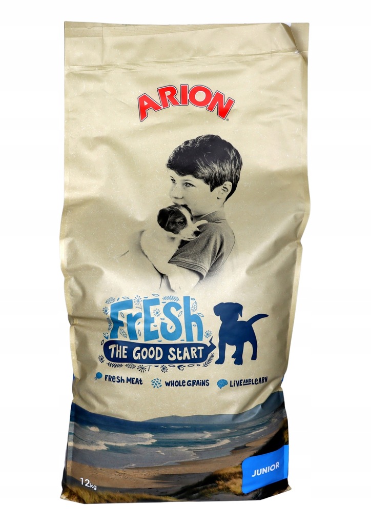 ARION Fresh Junior 12 kg ze świeżym kurczakiem - 10529898839 - oficjalne archiwum Allegro